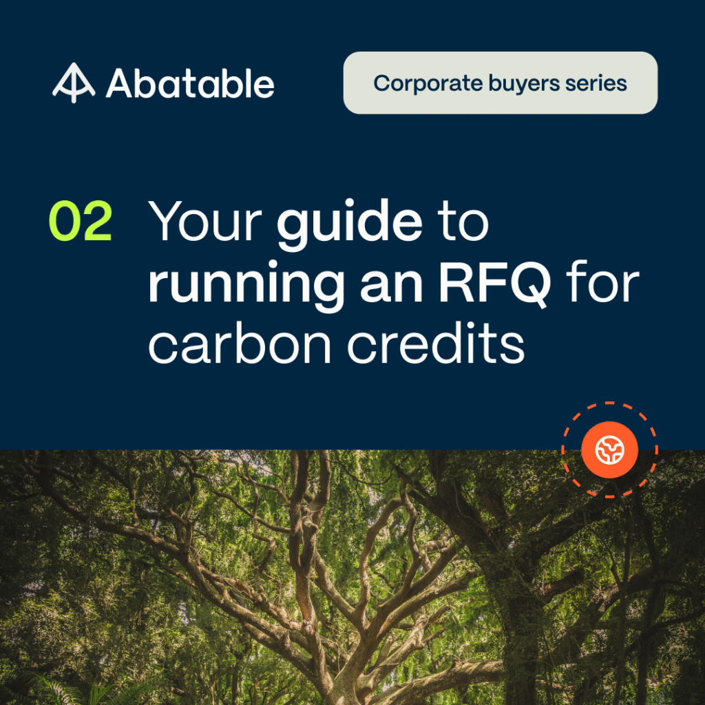 Abatable · End-to-end carbon market solutions