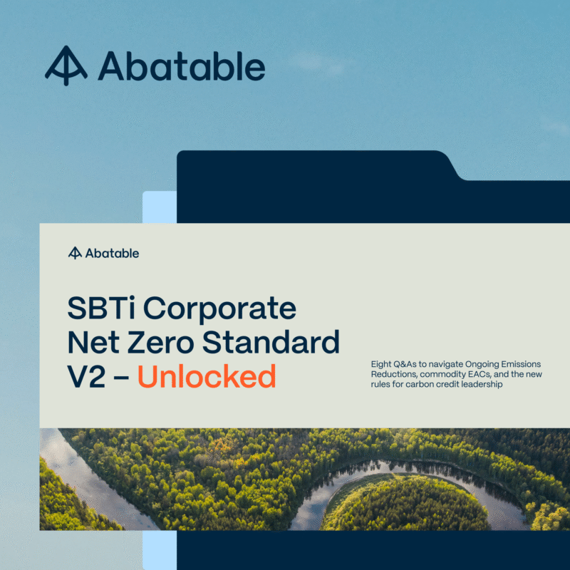 Explainer: SBTi Corporate Net Zero Standard V2 – Unlocked • Abatable