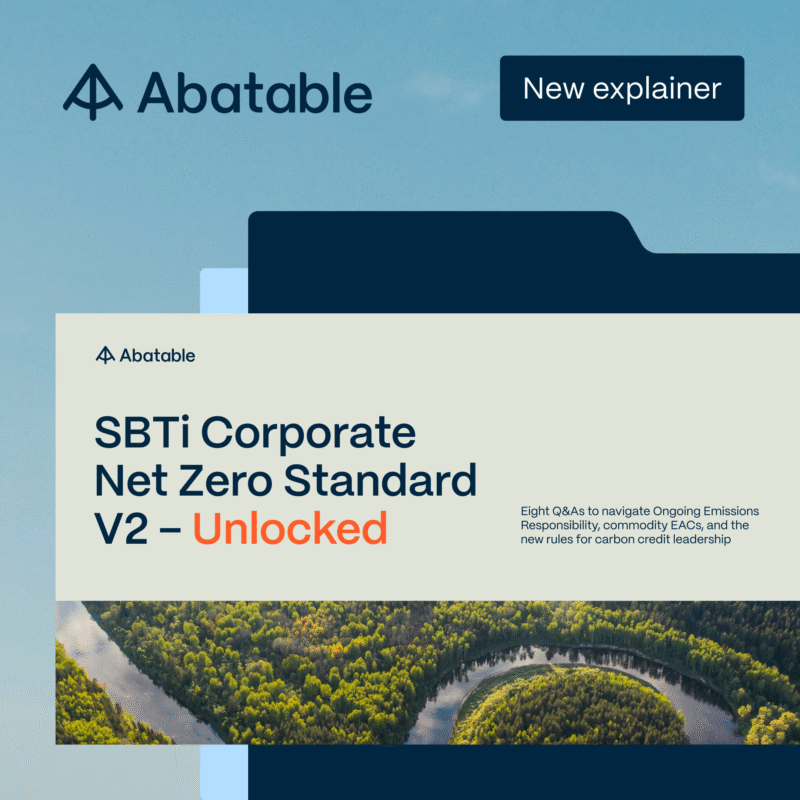 SBTi Corporate Net Zero Standard V2: 8 questions answered