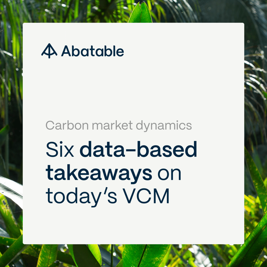 Abatable • Carbon market procurement and intelligence
